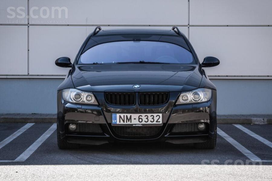 Black BMW 325 2007 in Riga, with an engine capacity of 3.00 L and mileage of 0 thousand km for 5990 €, photo 3 on AUTOMOTO.COM.LV