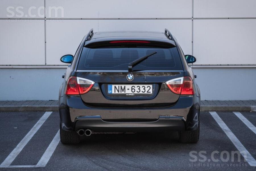Black BMW 325 2007 in Riga, with an engine capacity of 3.00 L and mileage of 0 thousand km for 5990 €, photo 6 on AUTOMOTO.COM.LV