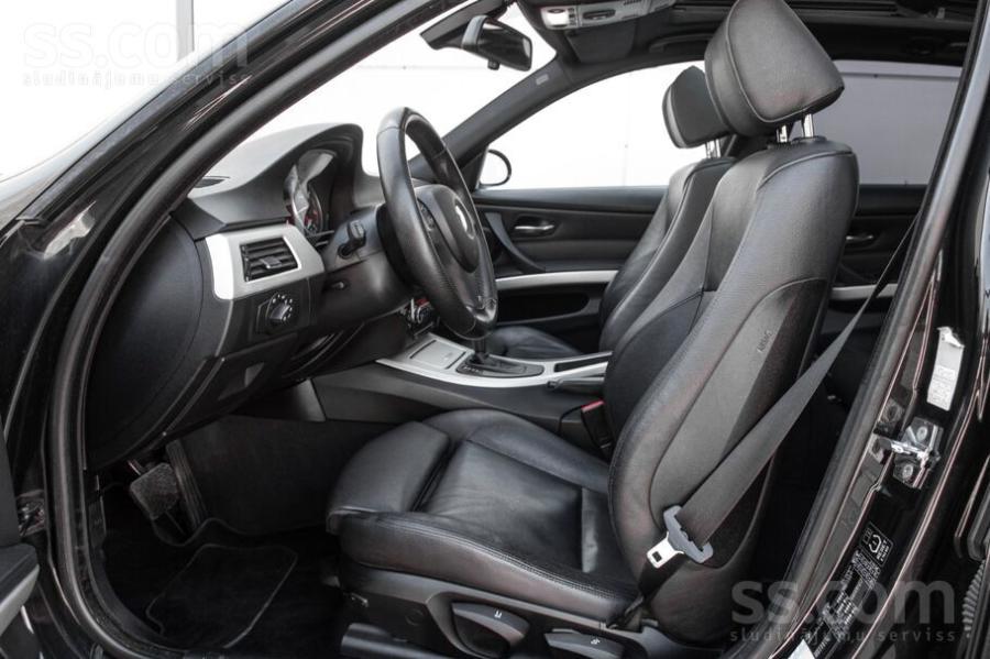Black BMW 325 2007 in Riga, with an engine capacity of 3.00 L and mileage of 0 thousand km for 5990 €, photo 8 on AUTOMOTO.COM.LV