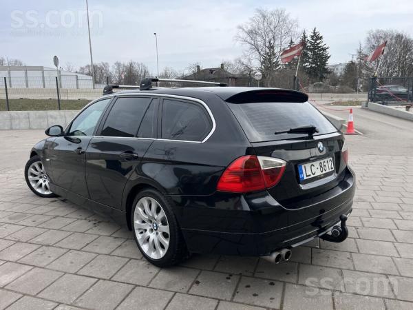 Black BMW 325 2007 in Riga, with an engine capacity of 3.00 L and mileage of 0 thousand km for 3490 €, photo 5 on AUTOMOTO.COM.LV