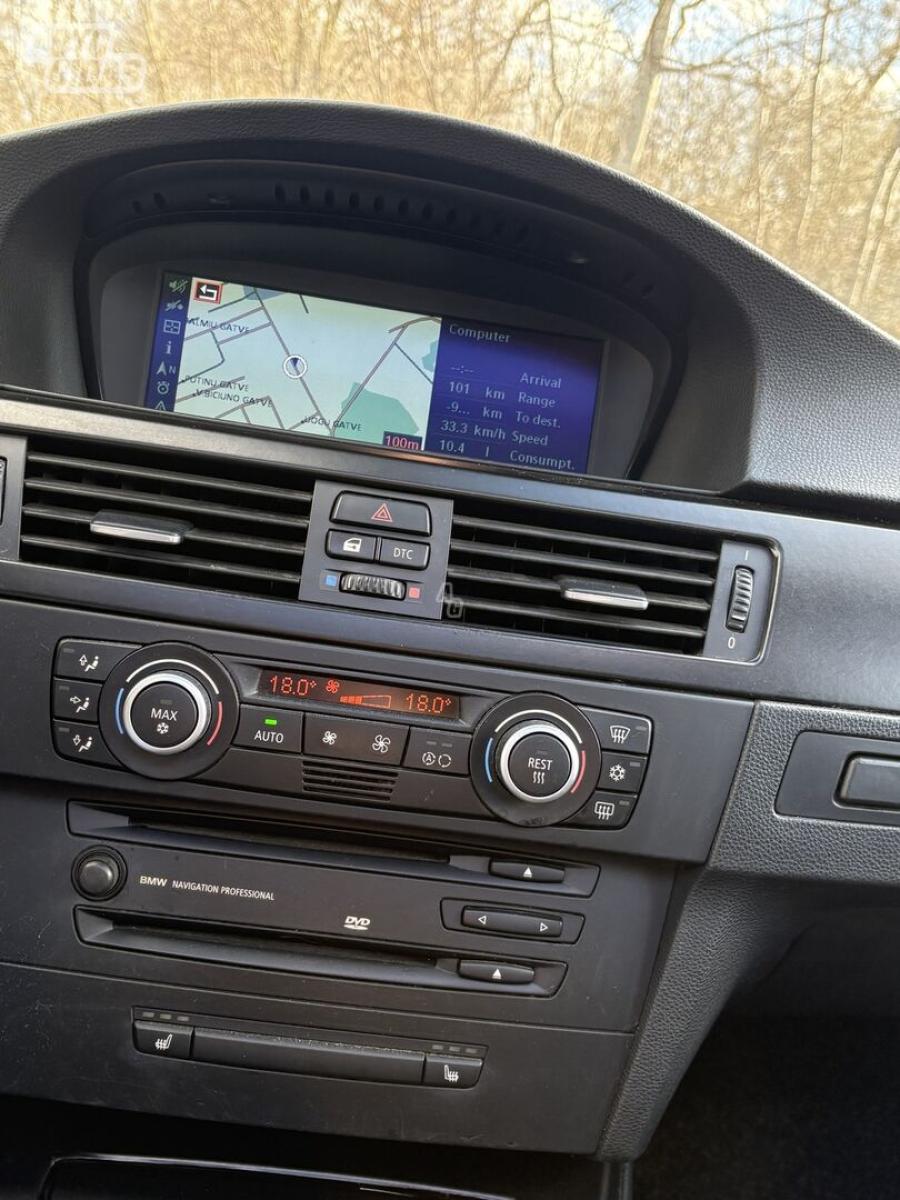 Melns BMW 325 2007 Kauņa, ar dzinēja tilpumu 3.00 L un nobraukumu 385 tūkst. km par 3000 €, foto 8 vietnē AUTOMOTO.COM.LV