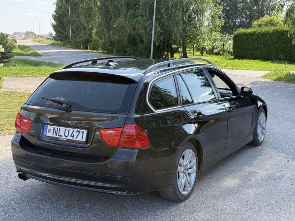 Black BMW 325 2007 in Vilnius, with an engine capacity of 2.99 L and mileage of 572 thousand km for 2950 €, photo 5 on AUTOMOTO.COM.LV