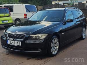 Черный БМВ 325 2007 в Рига, объемом двигателя 2.50 л и пробегом 305 тыс. км за 4790 €, фото  на AUTOMOTO.COM.LV