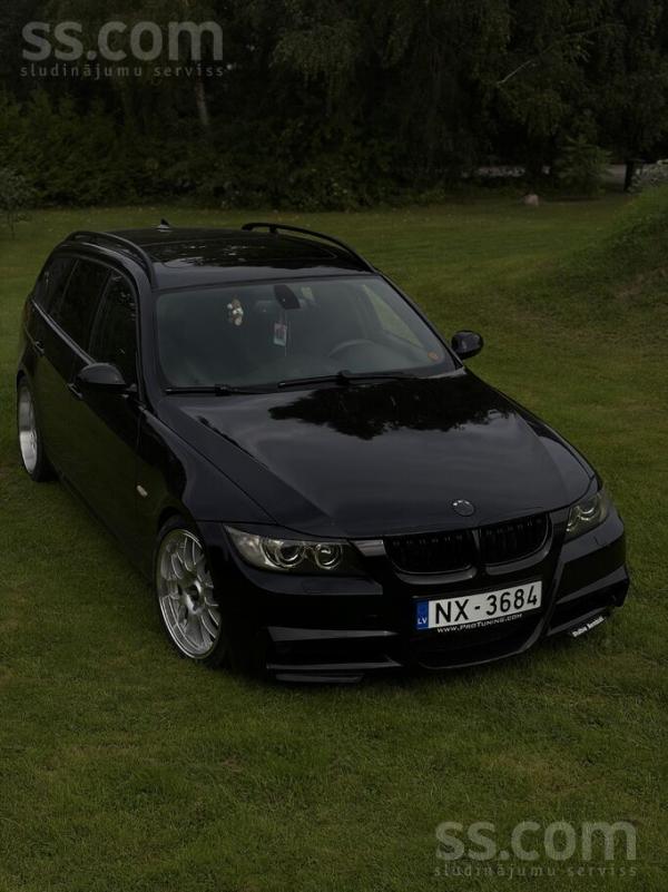 Melns BMW 325 2007 Saldus, ar dzinēja tilpumu 3.00 L un nobraukumu 422 tūkst. km par 4000 €, foto 1 vietnē AUTOMOTO.COM.LV