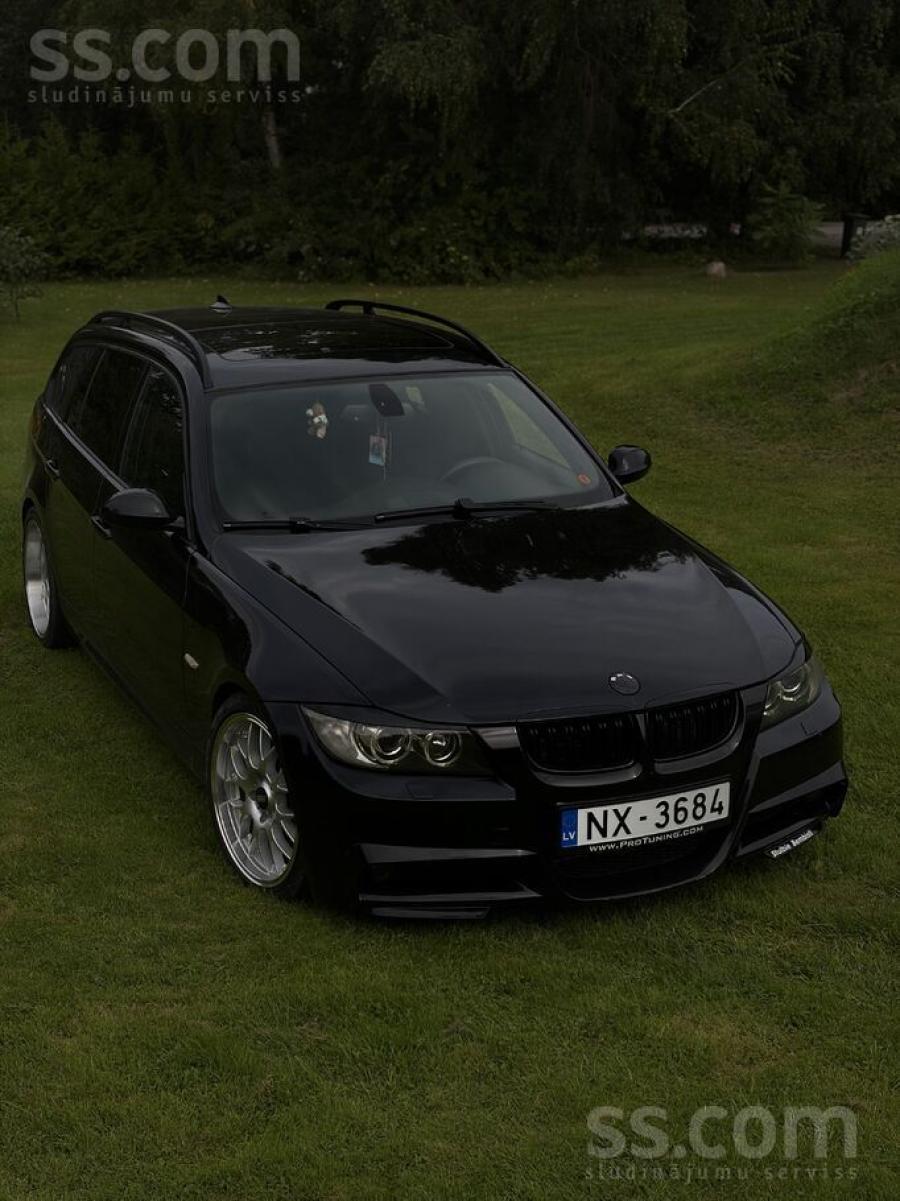 Melns BMW 325 2007 Saldus, ar dzinēja tilpumu 3.00 L un nobraukumu 422 tūkst. km par 4000 €, foto 1 vietnē AUTOMOTO.COM.LV