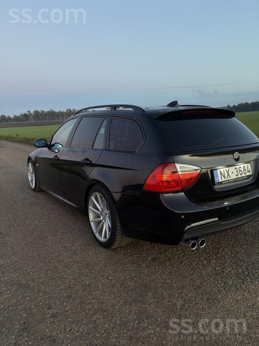 Melns BMW 325 2007 Saldus, ar dzinēja tilpumu 3.00 L un nobraukumu 422 tūkst. km par 4000 €, foto 4 vietnē AUTOMOTO.COM.LV