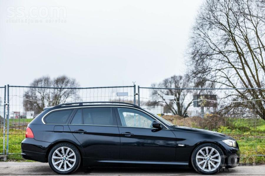 Black BMW 325 2008 in Riga, with an engine capacity of 3.00 L and mileage of 321 thousand km for 6990 €, photo 5 on AUTOMOTO.COM.LV