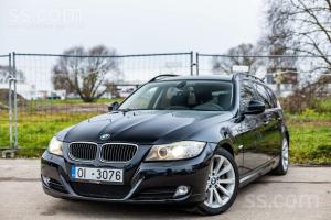 Black BMW 325 2008 in Riga, with an engine capacity of 3.00 L and mileage of 321 thousand km for 6990 €, photo  on AUTOMOTO.COM.LV