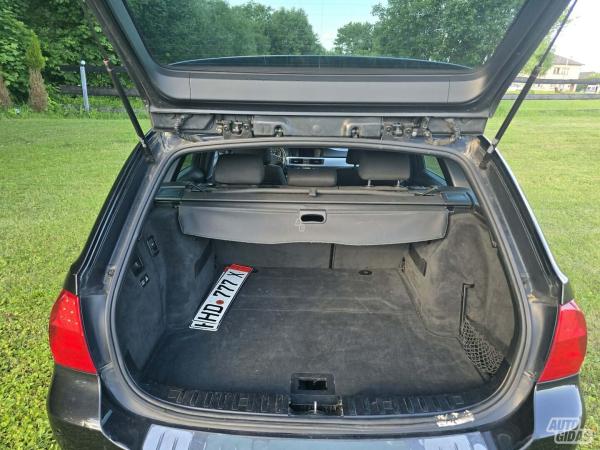 Black BMW 325 2008 in Ukmerge, with an engine capacity of 3.00 L and mileage of 216 thousand km for 3550 €, photo 5 on AUTOMOTO.COM.LV