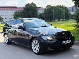 Melns BMW 325 2008 Kauņa, ar dzinēja tilpumu 2.99 L un nobraukumu 333 tūkst. km par 4000 €, foto 3 vietnē AUTOMOTO.COM.LV