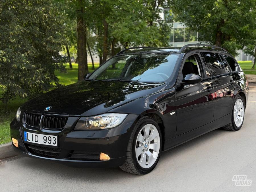 Черный БМВ 325 2008 в Каунас, объемом двигателя 3.00 л и пробегом 333 тыс. км за 4000 €, фото 1 на AUTOMOTO.COM.LV