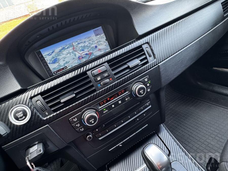 Black BMW 325 2008 in Daugavpils, with an engine capacity of 3.00 L and mileage of 0 thousand km for 4450 €, photo 13 on AUTOMOTO.COM.LV