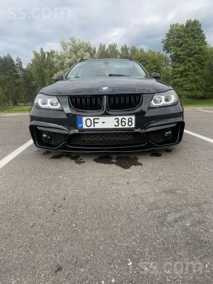 Черный БМВ 325 2008 в Алуксне, объемом двигателя 3.00 л и пробегом 0 тыс. км за 5500 €, фото  на AUTOMOTO.COM.LV