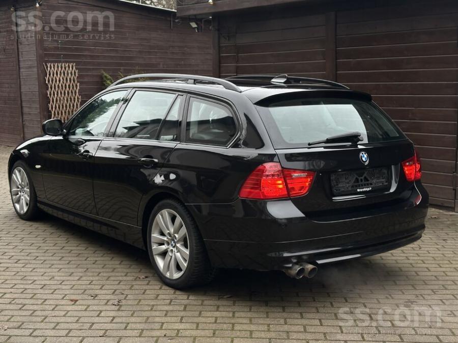 Black BMW 325 2009 in Riga, with an engine capacity of 3.00 L and mileage of 0 thousand km for 7100 €, photo 5 on AUTOMOTO.COM.LV