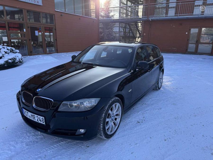 Black BMW 325 2009 in Marijampole, with an engine capacity of 2.99 L and mileage of 315 thousand km for 5650 €, photo 6 on AUTOMOTO.COM.LV