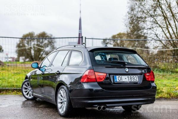Melns BMW 325 2009 Rīga, ar dzinēja tilpumu 3.00 L un nobraukumu 368 tūkst. km par 6990 €, foto 6 vietnē AUTOMOTO.COM.LV