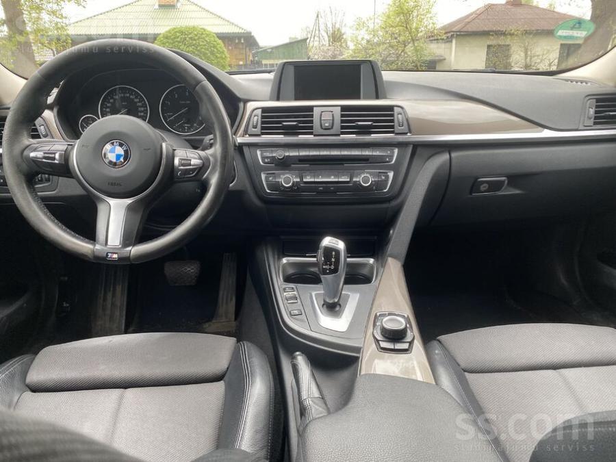 Black BMW 325 2013 in Jelgava, with an engine capacity of 2.00 L and mileage of 381 thousand km for 6800 €, photo 6 on AUTOMOTO.COM.LV