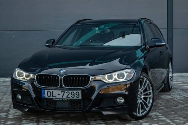 Black BMW 325 2014 in Tukums, with an engine capacity of 2.00 L and mileage of 300 thousand km for 12490 €, photo 3 on AUTOMOTO.COM.LV