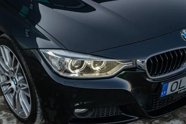Black BMW 325 2014 in Tukums, with an engine capacity of 2.00 L and mileage of 300 thousand km for 12490 €, photo 6 on AUTOMOTO.COM.LV