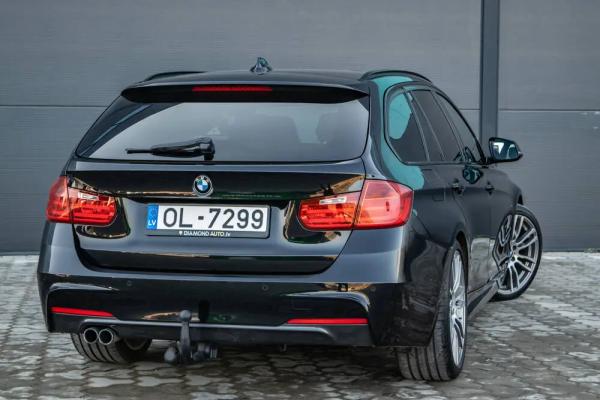 Black BMW 325 2014 in Tukums, with an engine capacity of 2.00 L and mileage of 300 thousand km for 12490 €, photo 8 on AUTOMOTO.COM.LV