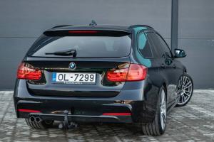 Black BMW 325 2014 in Tukums, with an engine capacity of 2.00 L and mileage of 300 thousand km for 12490 €, photo 9 on AUTOMOTO.COM.LV