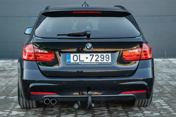 Black BMW 325 2014 in Tukums, with an engine capacity of 2.00 L and mileage of 300 thousand km for 12490 €, photo 9 on AUTOMOTO.COM.LV