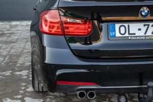Black BMW 325 2014 in Tukums, with an engine capacity of 2.00 L and mileage of 300 thousand km for 12490 €, photo 15 on AUTOMOTO.COM.LV