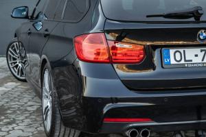 Black BMW 325 2014 in Tukums, with an engine capacity of 2.00 L and mileage of 300 thousand km for 12490 €, photo 16 on AUTOMOTO.COM.LV