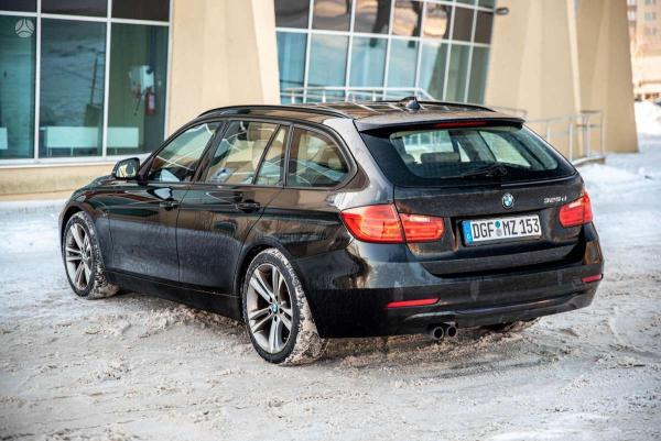 Black BMW 325 2015 in Elektrenai, with an engine capacity of 2.00 L and mileage of 259 thousand km for 10300 €, photo 7 on AUTOMOTO.COM.LV