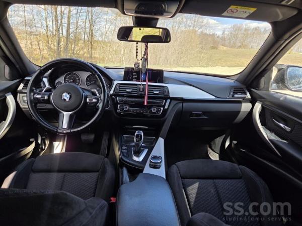Black BMW 325 2015 in Liepaja, with an engine capacity of 2.00 L and mileage of 274 thousand km for 11000 €, photo 9 on AUTOMOTO.COM.LV