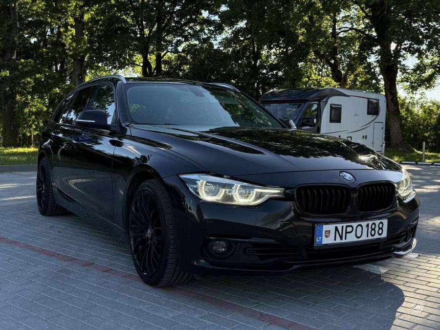 Black BMW 325 2016 in Rokiskis, with an engine capacity of 2.00 L and mileage of 258 thousand km for 10300 €, photo 5 on AUTOMOTO.COM.LV
