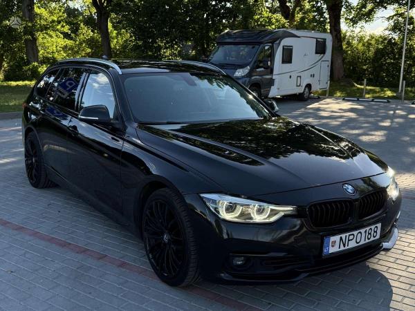 Black BMW 325 2016 in Rokiskis, with an engine capacity of 2.00 L and mileage of 258 thousand km for 10300 €, photo 5 on AUTOMOTO.COM.LV