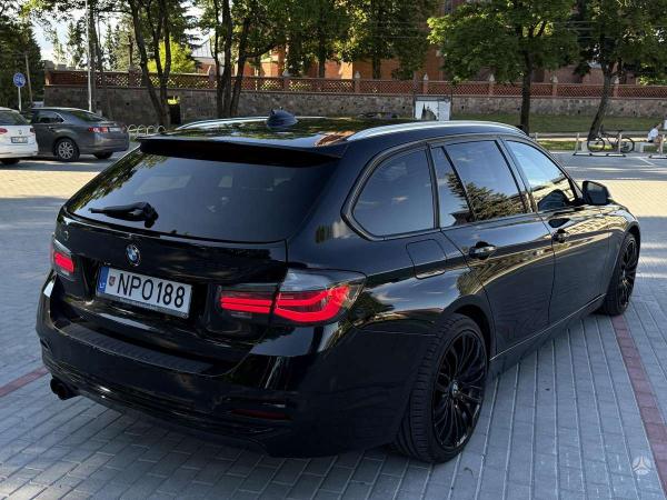Black BMW 325 2016 in Rokiskis, with an engine capacity of 2.00 L and mileage of 258 thousand km for 10300 €, photo 7 on AUTOMOTO.COM.LV
