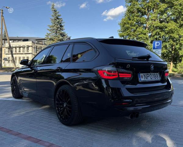 Black BMW 325 2016 in Rokiskis, with an engine capacity of 2.00 L and mileage of 258 thousand km for 10300 €, photo 9 on AUTOMOTO.COM.LV