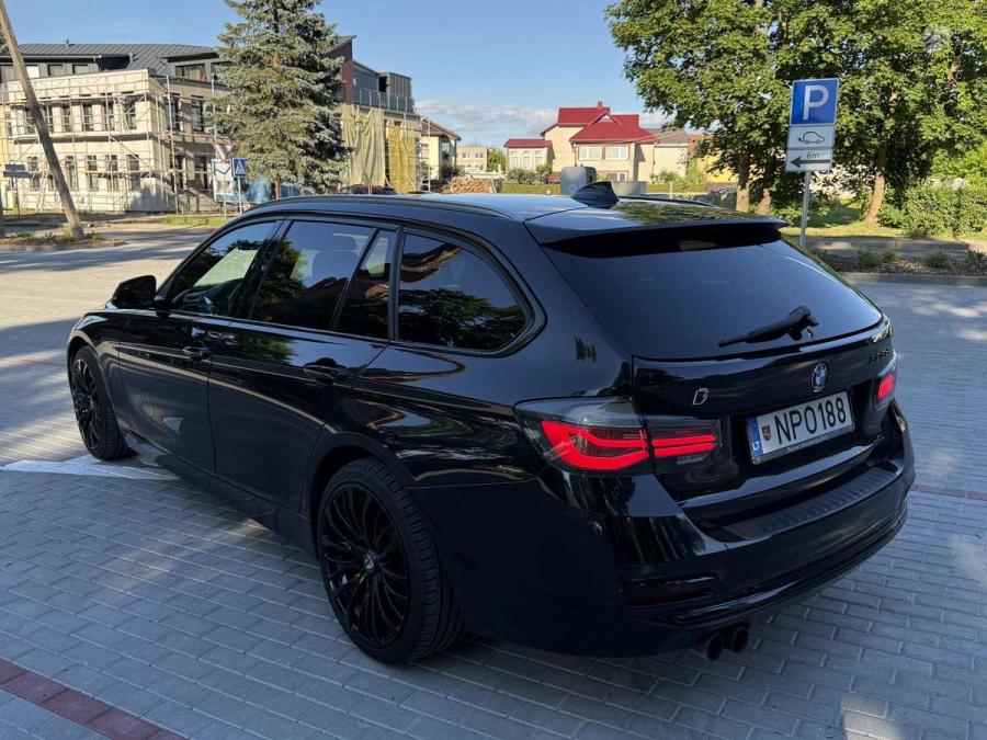 Black BMW 325 2016 in Rokiskis, with an engine capacity of 2.00 L and mileage of 258 thousand km for 10300 €, photo 11 on AUTOMOTO.COM.LV