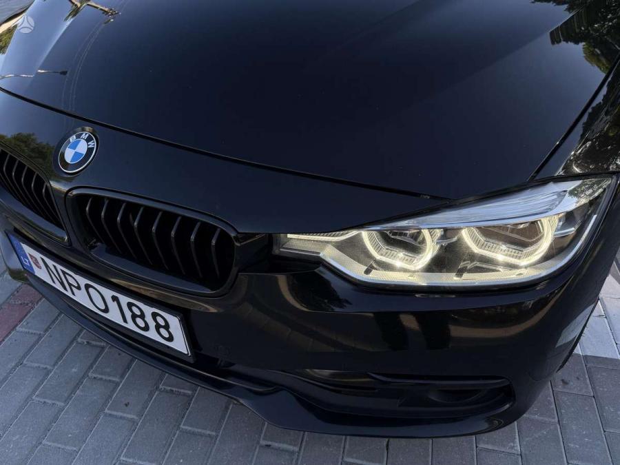 Black BMW 325 2016 in Rokiskis, with an engine capacity of 2.00 L and mileage of 258 thousand km for 10300 €, photo 12 on AUTOMOTO.COM.LV