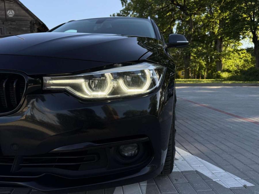 Black BMW 325 2016 in Rokiskis, with an engine capacity of 2.00 L and mileage of 258 thousand km for 10300 €, photo 15 on AUTOMOTO.COM.LV