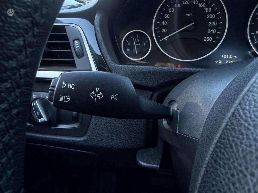 Black BMW 325 2016 in Rokiskis, with an engine capacity of 2.00 L and mileage of 258 thousand km for 10300 €, photo 29 on AUTOMOTO.COM.LV