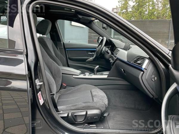 Black BMW 325 2016 in Riga, with an engine capacity of 2.00 L and mileage of 305 thousand km for 12900 €, photo 9 on AUTOMOTO.COM.LV