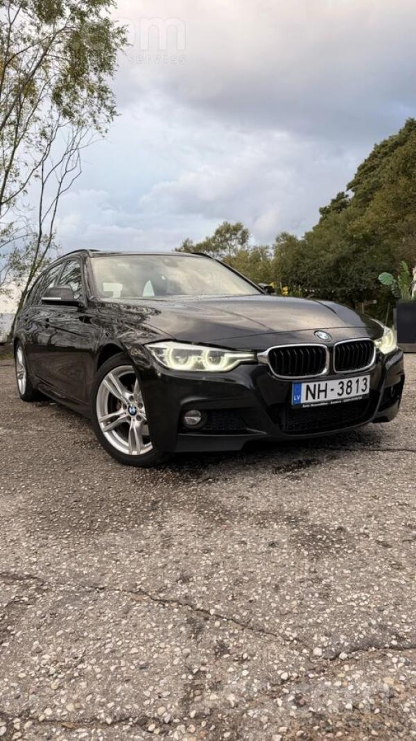 Black BMW 325 2016 in Riga, with an engine capacity of 2.00 L and mileage of 305 thousand km for 12900 €, photo 1 on AUTOMOTO.COM.LV