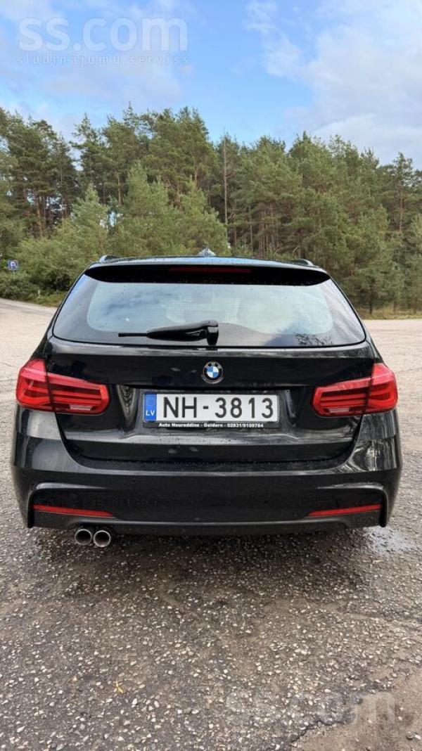 Black BMW 325 2016 in Riga, with an engine capacity of 2.00 L and mileage of 305 thousand km for 12900 €, photo 8 on AUTOMOTO.COM.LV