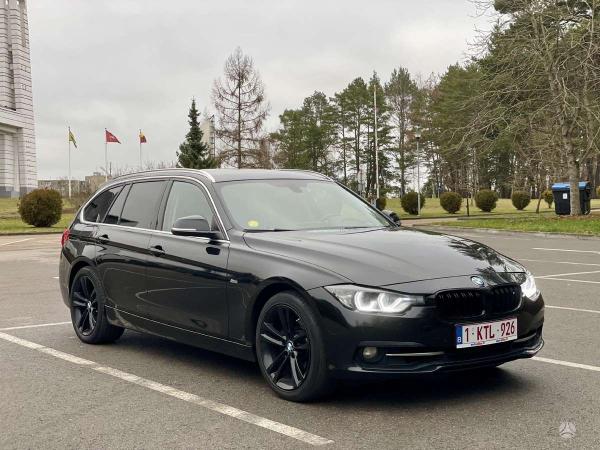 Black BMW 325 2017 in Elektrenai, with an engine capacity of 2.00 L and mileage of 270 thousand km for 10950 €, photo 1 on AUTOMOTO.COM.LV
