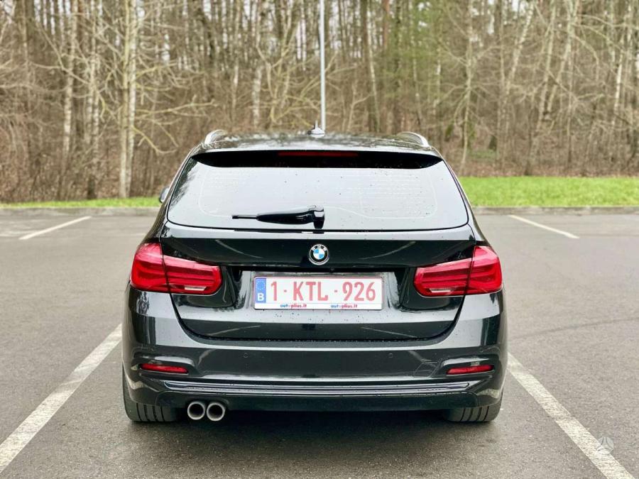 Black BMW 325 2017 in Elektrenai, with an engine capacity of 2.00 L and mileage of 270 thousand km for 10950 €, photo 6 on AUTOMOTO.COM.LV