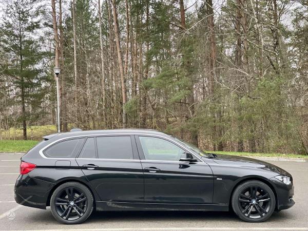 Black BMW 325 2017 in Elektrenai, with an engine capacity of 2.00 L and mileage of 270 thousand km for 10950 €, photo 8 on AUTOMOTO.COM.LV