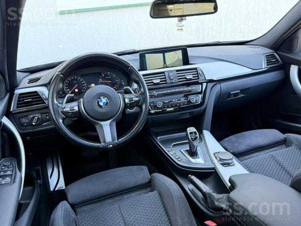 Black BMW 325 2017 in Tukums, with an engine capacity of 2.00 L and mileage of 252 thousand km for 14499 €, photo 7 on AUTOMOTO.COM.LV