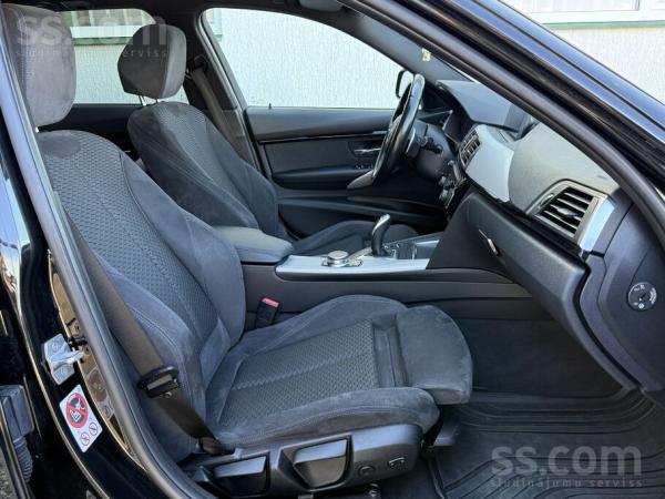 Black BMW 325 2017 in Tukums, with an engine capacity of 2.00 L and mileage of 252 thousand km for 14499 €, photo 8 on AUTOMOTO.COM.LV
