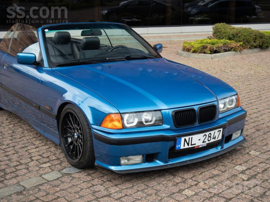 Zils BMW 325 1994 Liepāja, ar dzinēja tilpumu 2.50 L un nobraukumu 318 tūkst. km par 5200 €, foto 8 vietnē AUTOMOTO.COM.LV