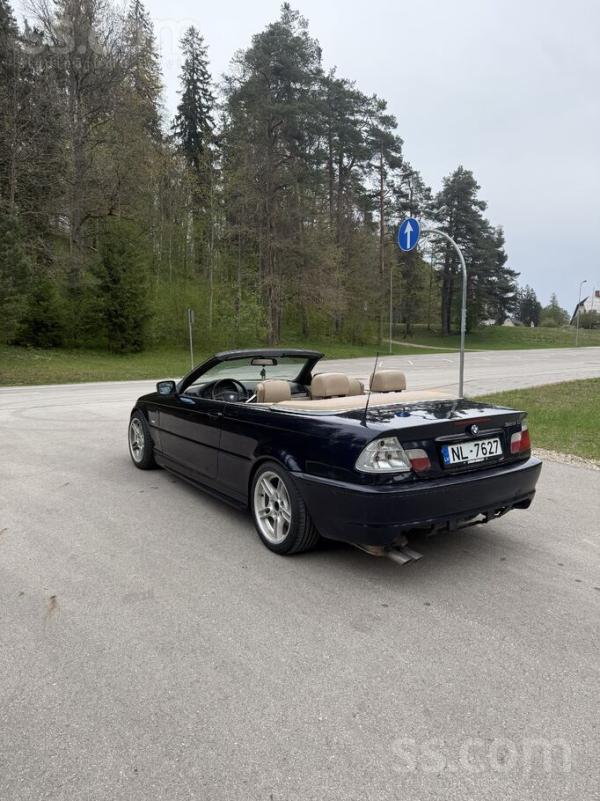 Blue BMW 325 2002 in Aluksne, with an engine capacity of 2.50 L and mileage of 22 thousand km for 3339 €, photo 3 on AUTOMOTO.COM.LV