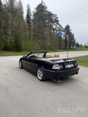 Blue BMW 325 2002 in Aluksne, with an engine capacity of 2.50 L and mileage of 22 thousand km for 3339 €, photo 4 on AUTOMOTO.COM.LV