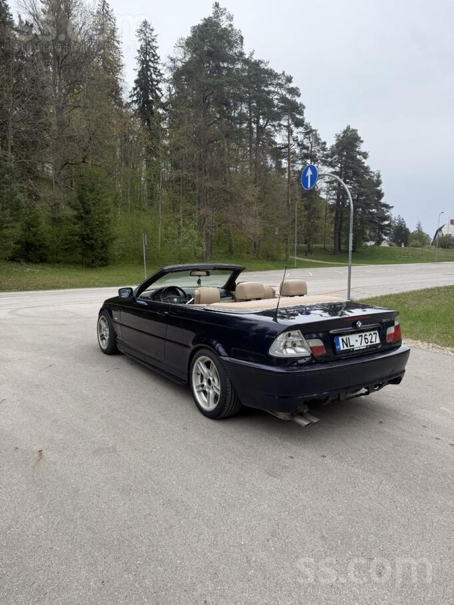 Blue BMW 325 2002 in Aluksne, with an engine capacity of 2.50 L and mileage of 22 thousand km for 3339 €, photo 4 on AUTOMOTO.COM.LV